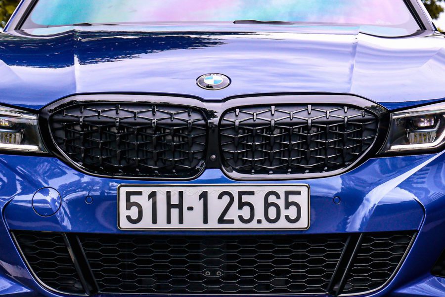 Mặt Ca Lăng Sao Rơi Màu Đen Chính Hãng BMW G20 M340i - Phi Phi ...