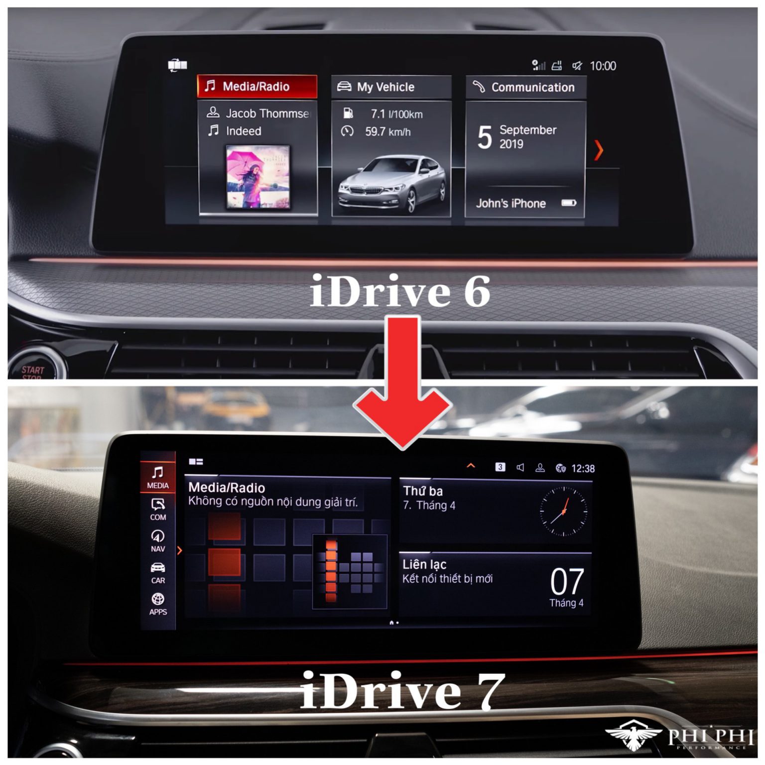 Nâng Cấp iDrive 6 Lên iDrive 7 BMW Chính Hãng - G Series - Phi Phi ...