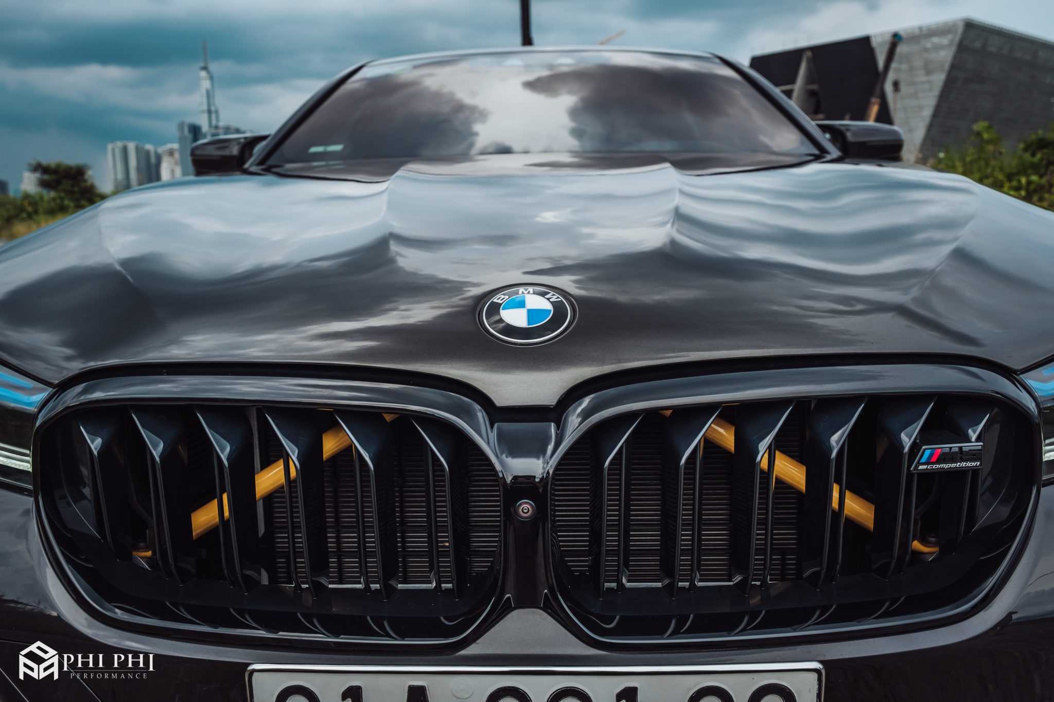 BMW M5 Competition LCI Front Grill - Lưới Tản Nhiệt 5 Series G30 LCI ...