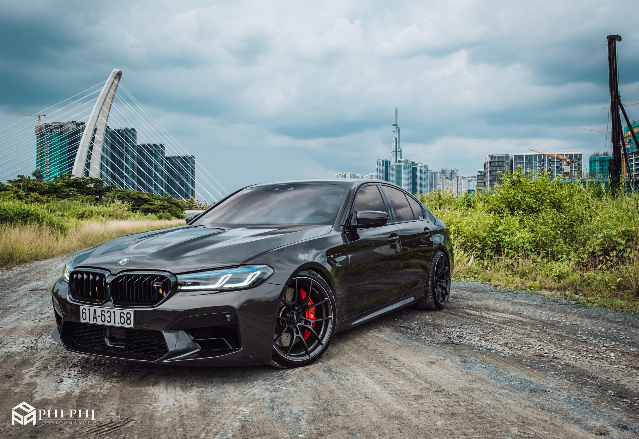 BMW M5 Competition LCI Front Grill - Lưới Tản Nhiệt 5 Series G30 LCI ...