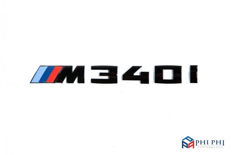 Logo BMW M340i Màu Đen Chính Hãng Trên Cốp Xe | BMW 3-Series G20 - Phi ...