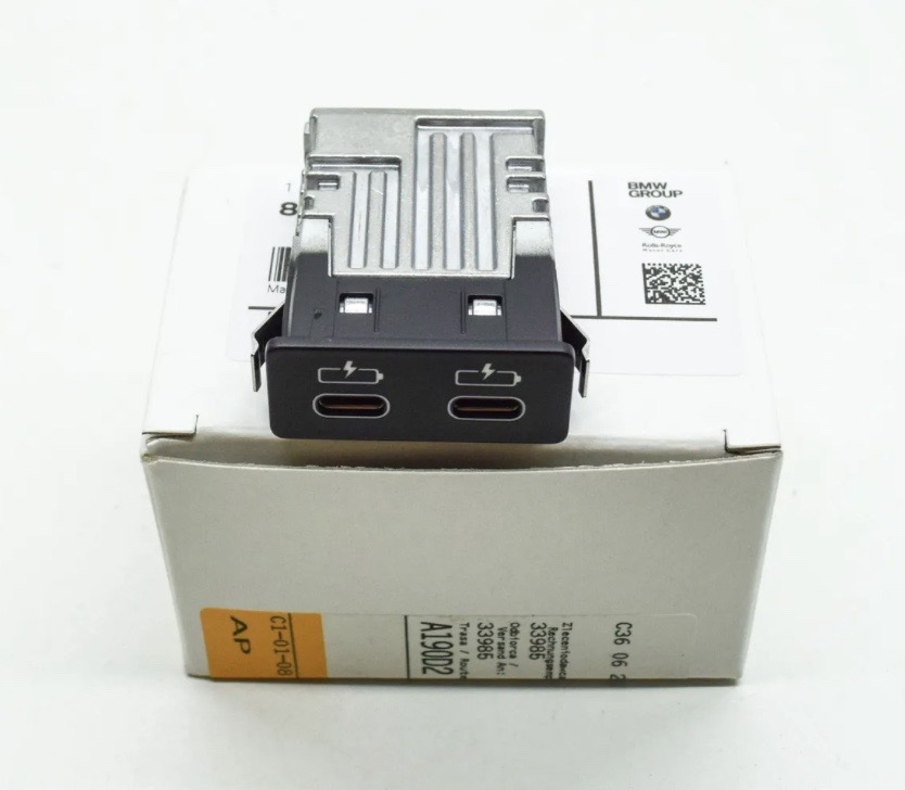 Cổng Sạc Đôi USB Type C | Chính Hãng BMW - Phi Phi Performance Workshop