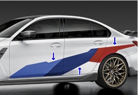 Tem Dán Bên Hông M Performance - G82 M4 | Chính Hãng BMW - Phi Phi ...