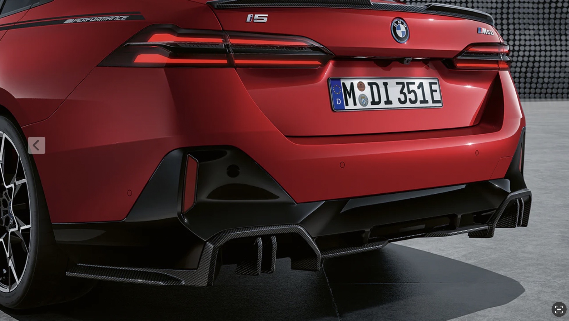 Diffuser Carbon M-Performance 5 Series G60 Chính Hãng BMW - Phi Phi ...